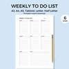 Minimalist Printable Weekly Planner for Planning Your Week, Weekly ...
