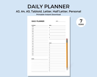 Minimalist Printable Weekly Planner for Planning Your Week - Etsy