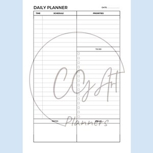 Daily Planner for Your Goals, Routines and Priorities, Daily Task List ...