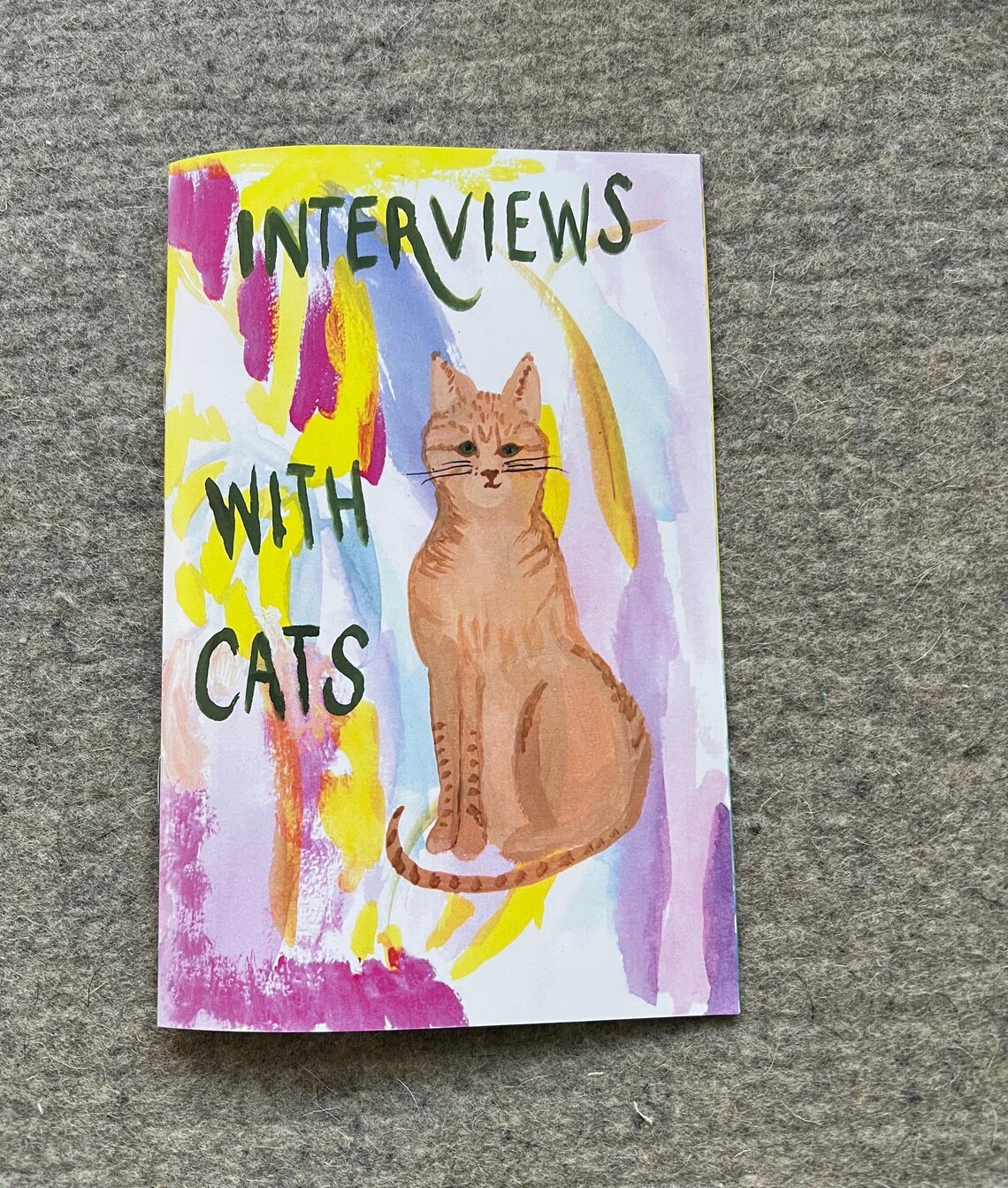 Interviews With Cats | Zines | Cat Zine | Art Zine - Etsy