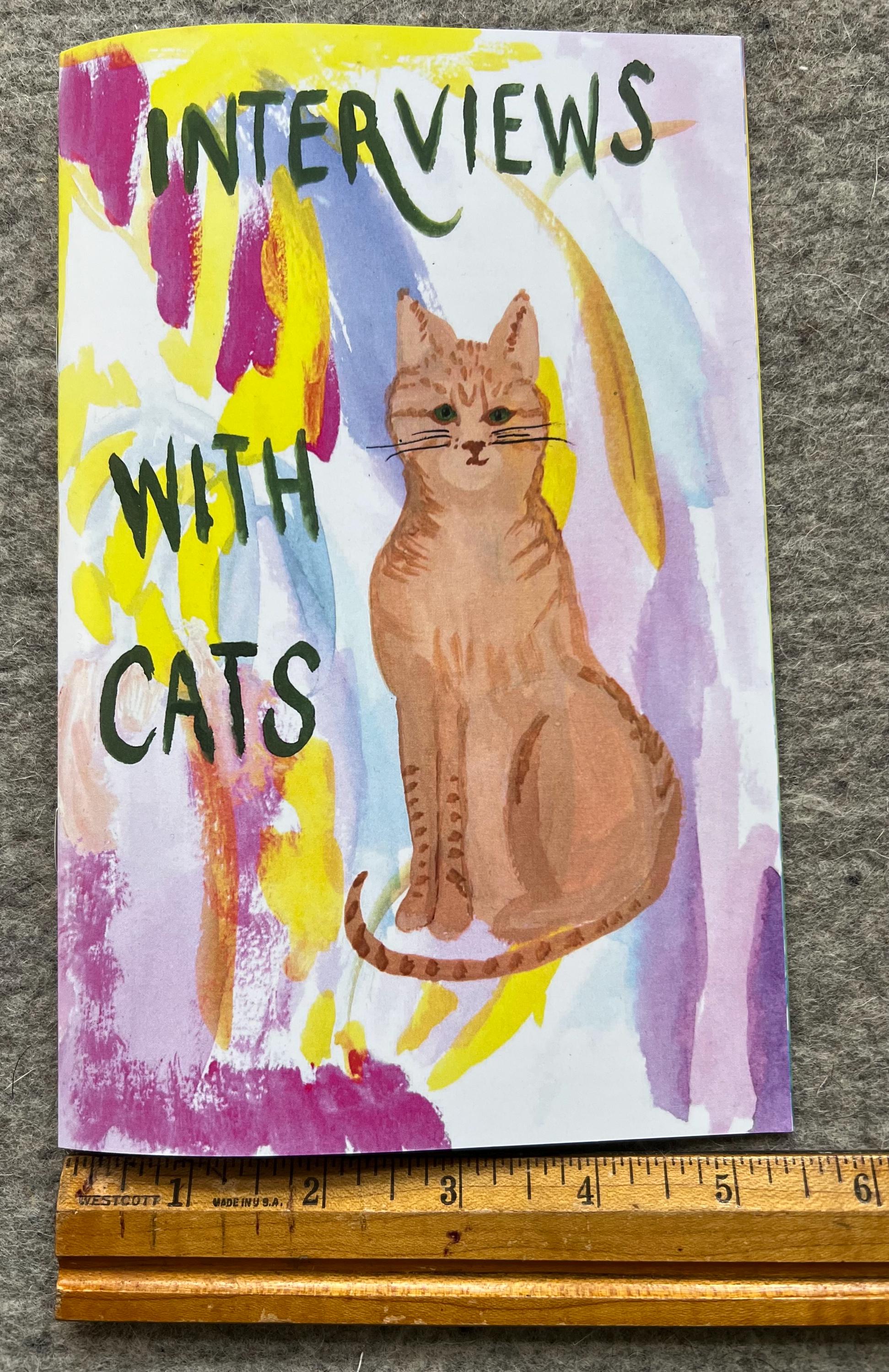Interviews With Cats | Zines | Cat Zine | Art Zine - Etsy