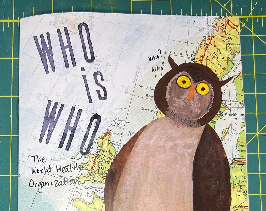 Who is Who Zine - World Health Organization | Zines | Health Zine | Art ...