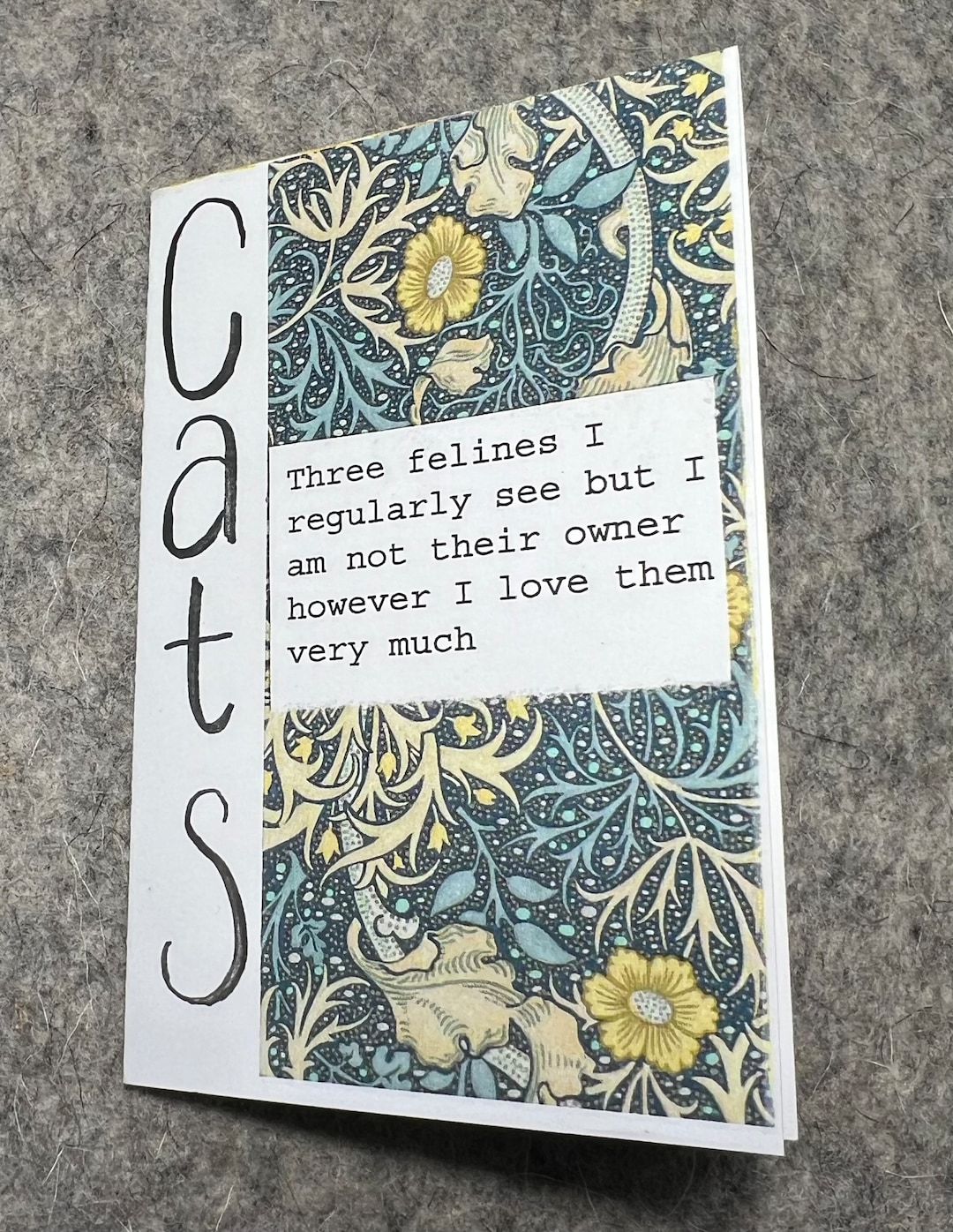 Cats Mini Zine | Zines | Cat Zine | Art Zine - Etsy