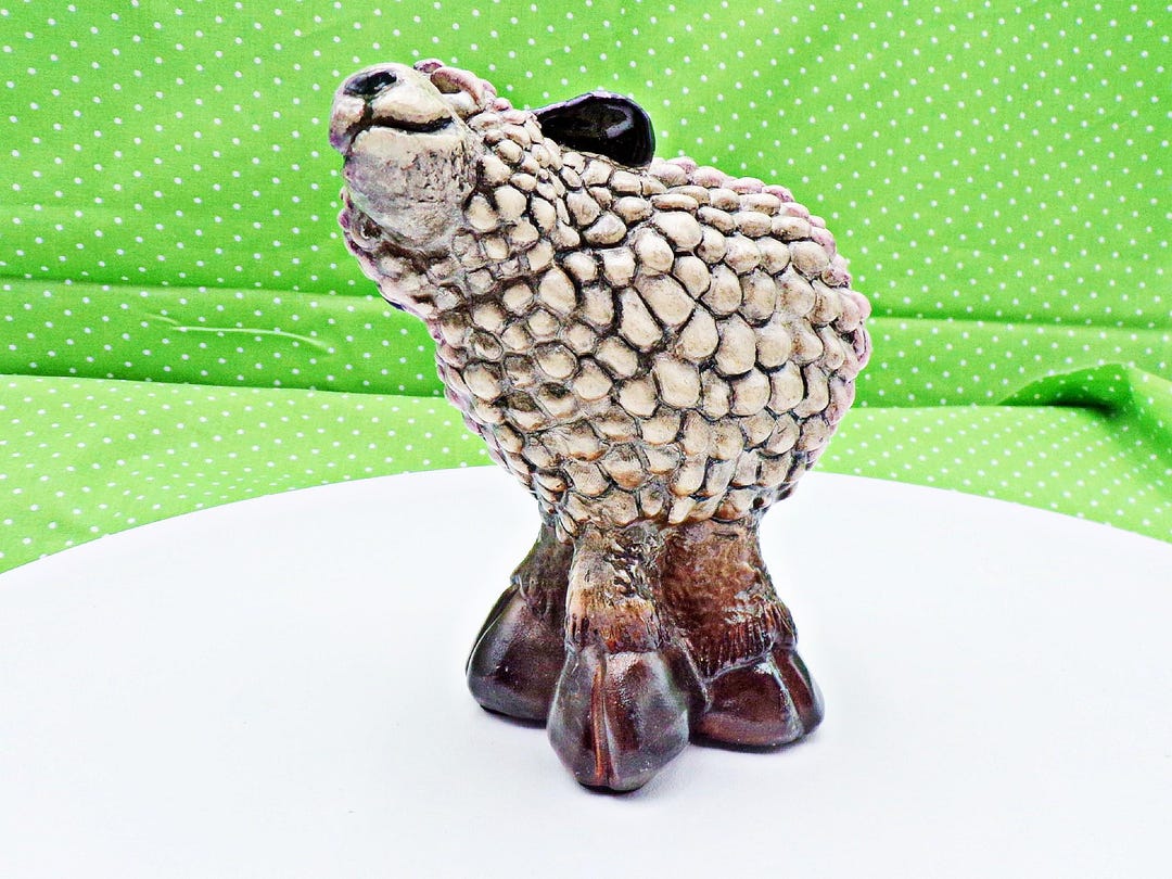 John Raya "beasties" Sheep Figurine Farm Life Series, Resin Lamb ...
