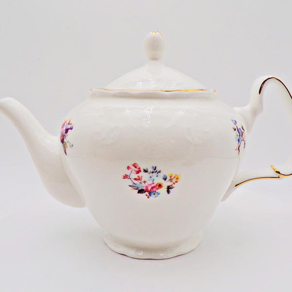 Bone China Teapot - Etsy