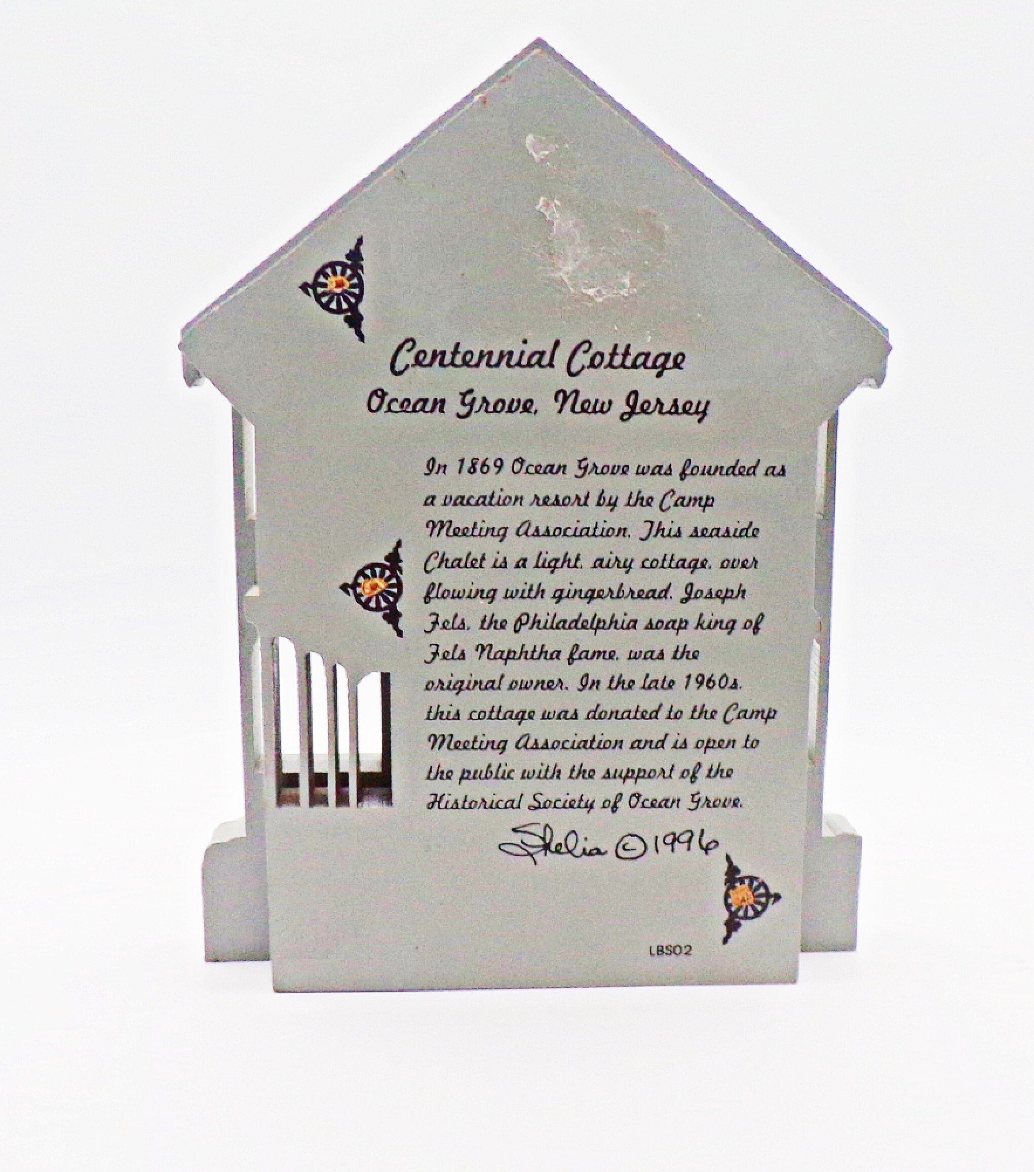 Sheila Collectible Houses Wooden House Replica 1869 Joseph Fels House ...