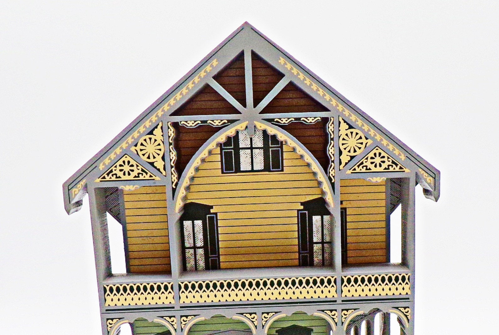 Sheila Collectible Houses Wooden House Replica 1869 Joseph Fels House ...