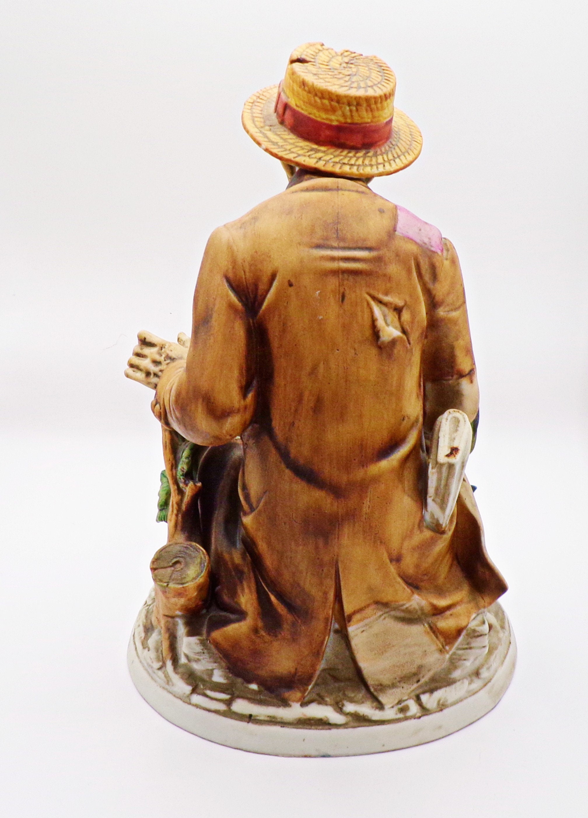 Vintage European China Old Hobo Man Figurine, Porcellan D'arte ...