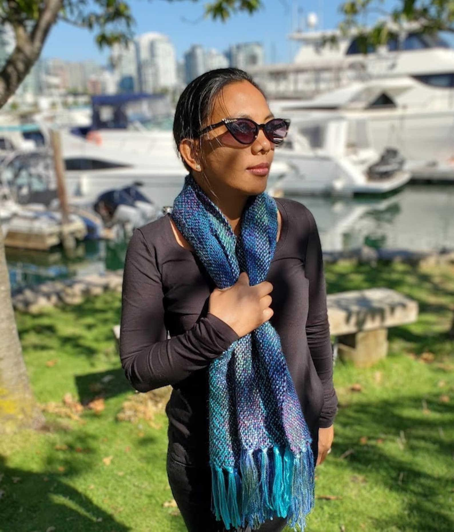 A Stunning Ifugao Handwoven Scarf peacock - Etsy