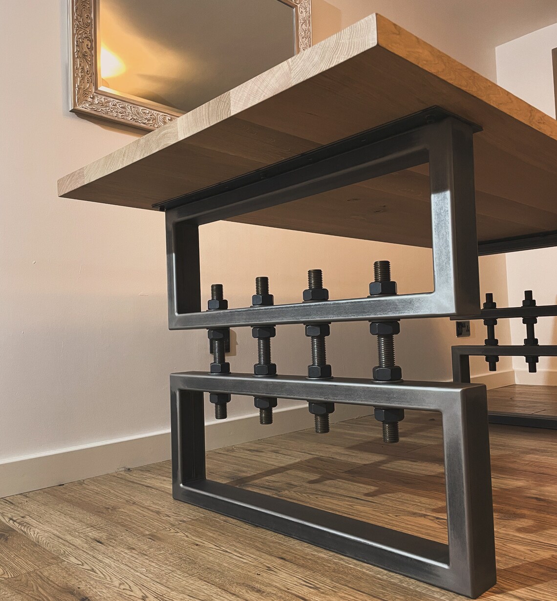 Height Adjustable Double Rectangular Table Design - Etsy