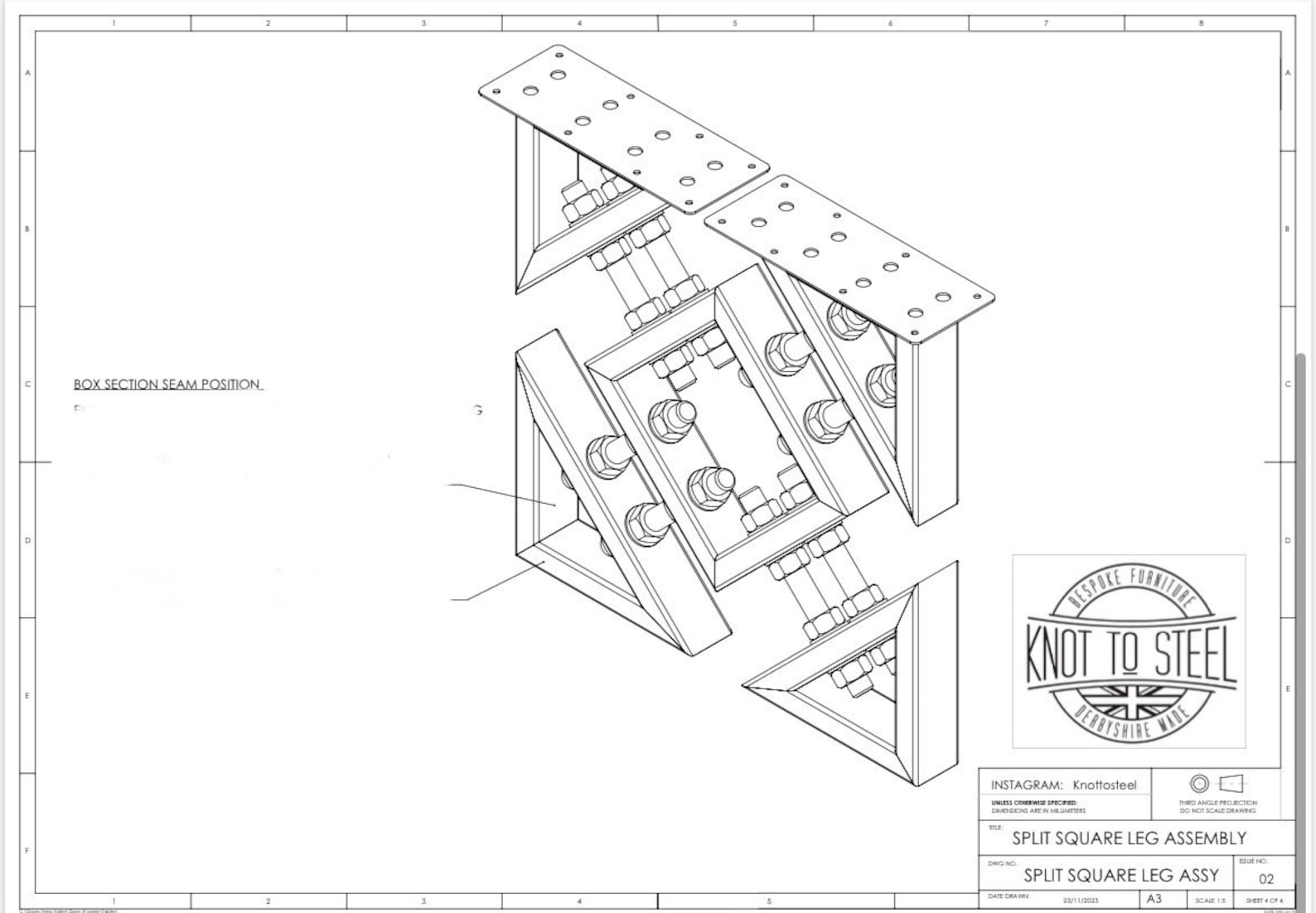 PDF Table Design Drawings - Etsy