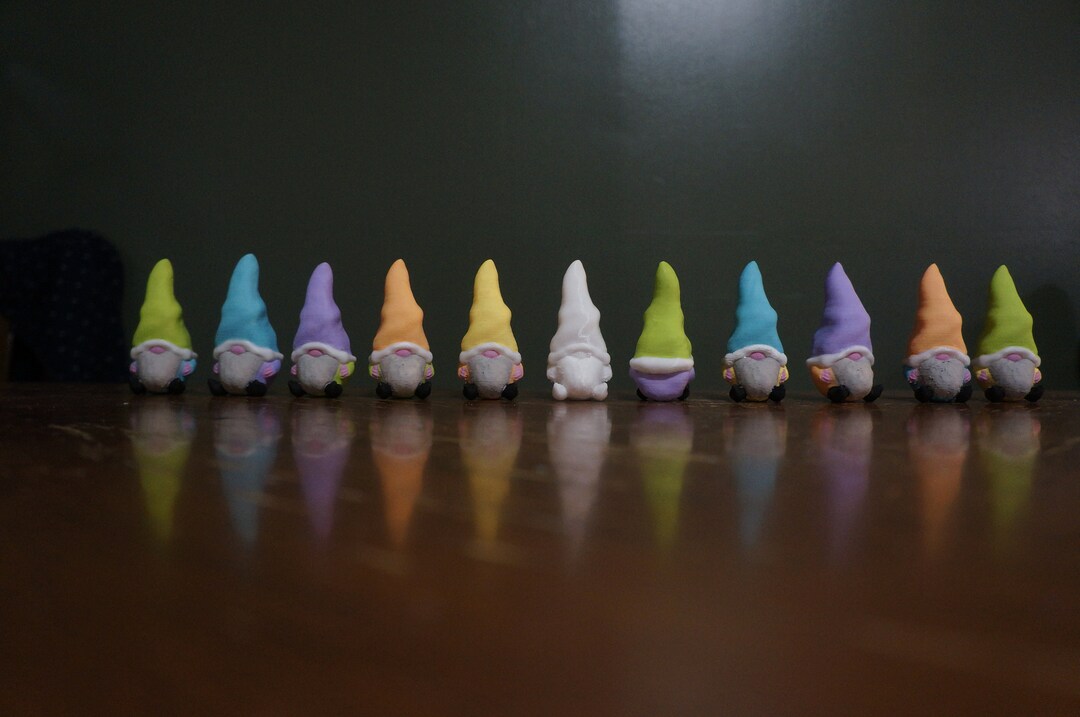 3d Printed Gnome Figure Hand Painted - Etsy