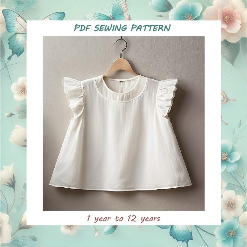Child Blouse Pattern - Etsy