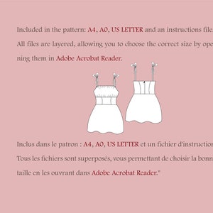 Strappy Tie Dress Sewing Pattern With Waist Detail and Half-circle ...