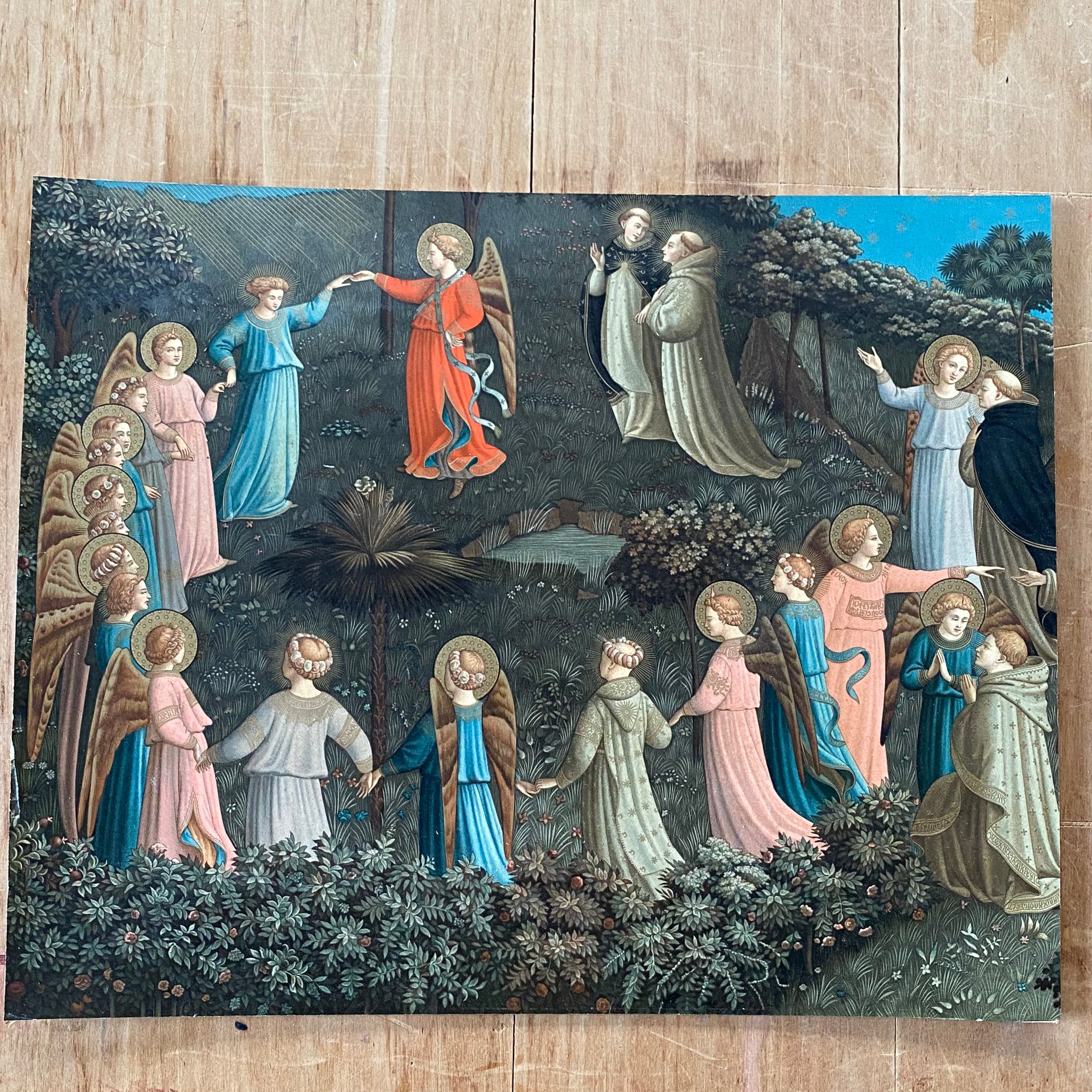Vintage Print the Last Judgment Detail by Fra Angelico - Etsy