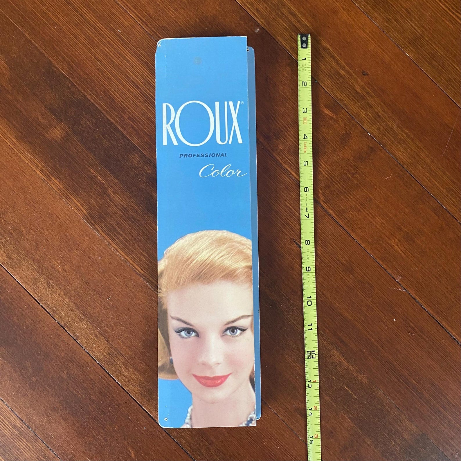 ROUX Hair Color Chart Beauty Salon Large Original Fold Out 1950s Rare ...