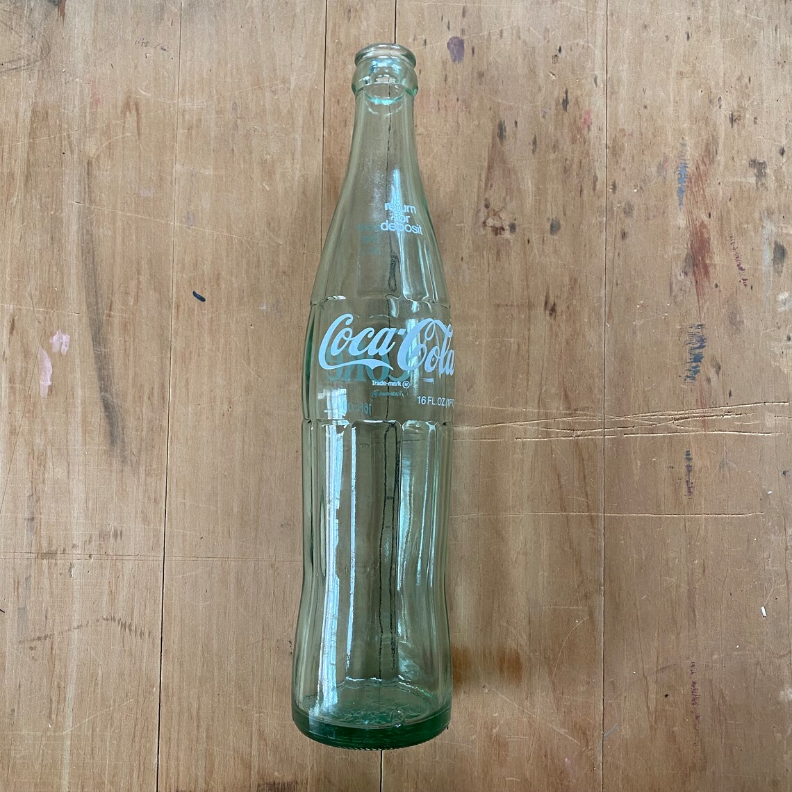 Vintage Coca Cola Bottle 80s Classic - Etsy