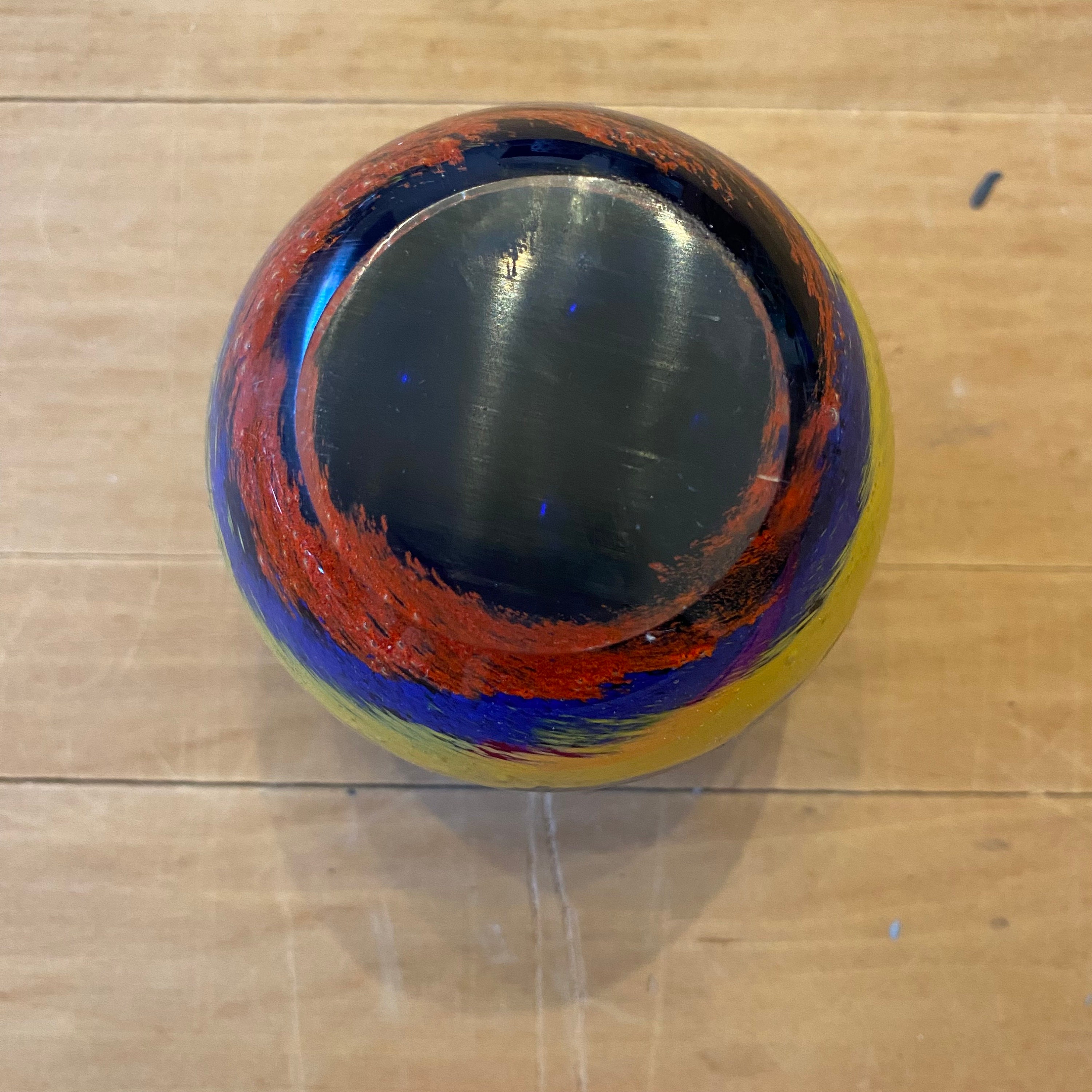 Glass Paperweight Primary Colors Decorative Ball - Etsy