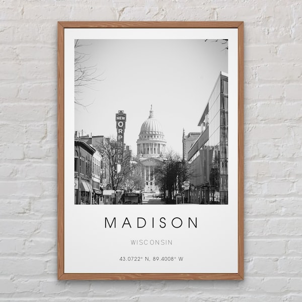 Madison Wisconsin - Etsy