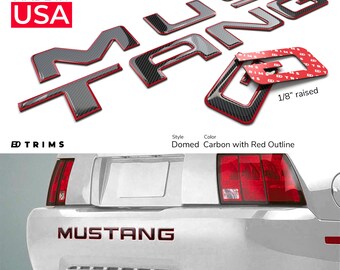 Mustang Letter Inserts - Etsy
