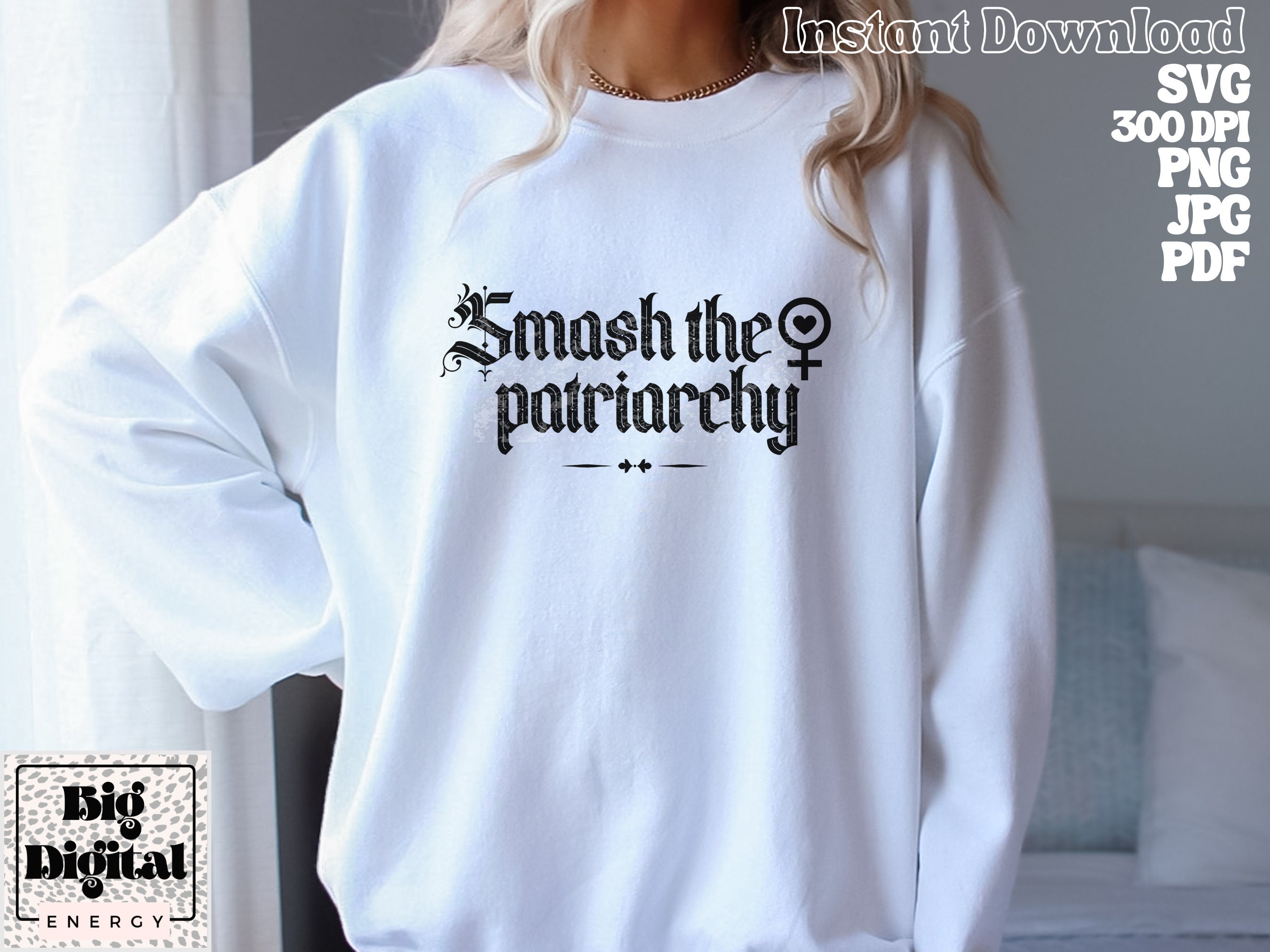 Smash the Patriarchy Tshirt Design Svg Png Jpg Bundle - Etsy