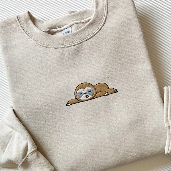 Sloth Hoodie - Etsy