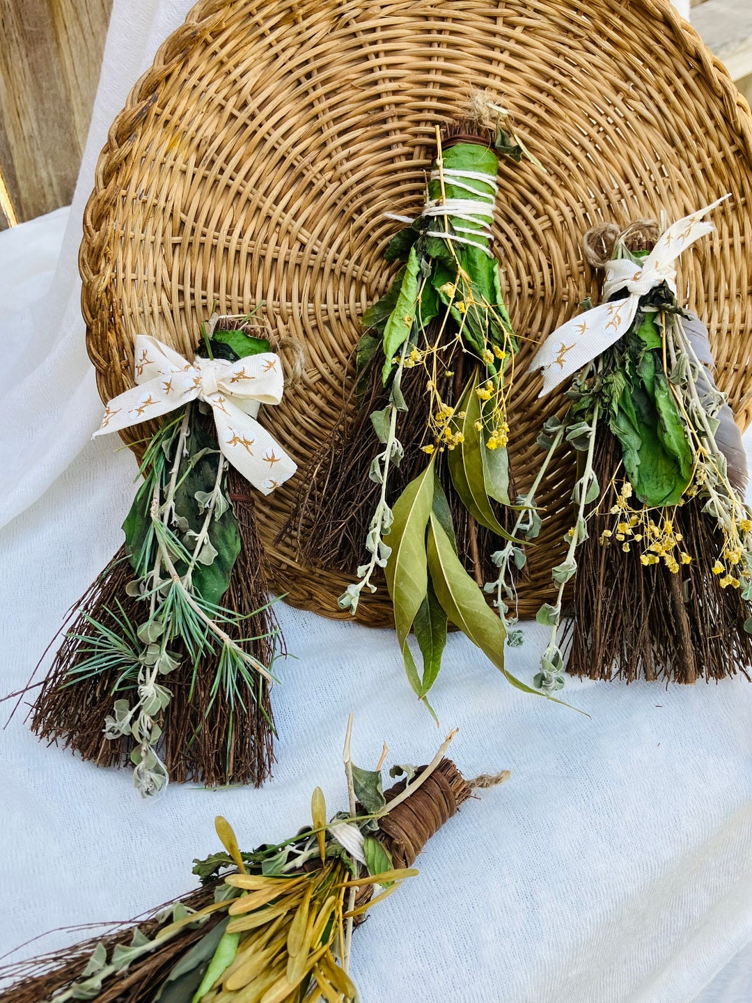 Small Cinnamon Spiritual Brooms - Etsy
