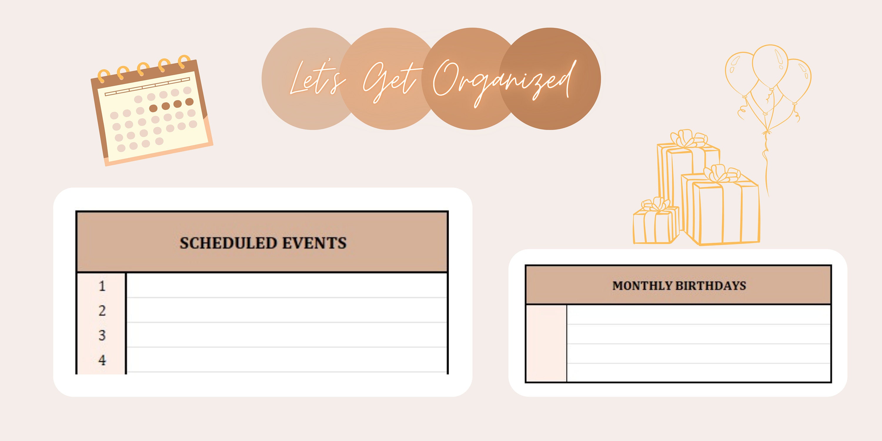 Annual Life Tracker Spreadsheet Excel Google Sheets Dashboard Personal ...