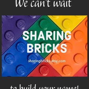 Custom NAME SIGN Made With LEGO® Bricks and Plates / Door or Wall Sign ...