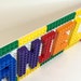 Custom NAME SIGN Made With LEGO® Bricks and Plates / Door or Wall Sign ...