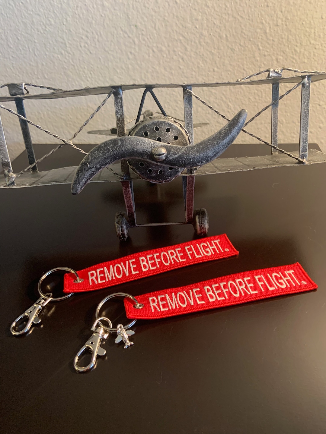 Remove Before Flight Keychain - Etsy