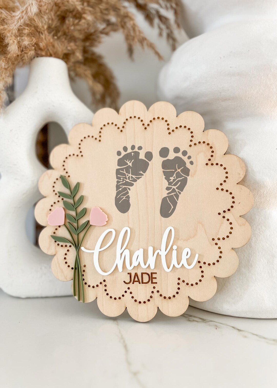 DIGITAL FILE, Footprint Baby Sign, Hospital Sign, Sign for Footprints ...