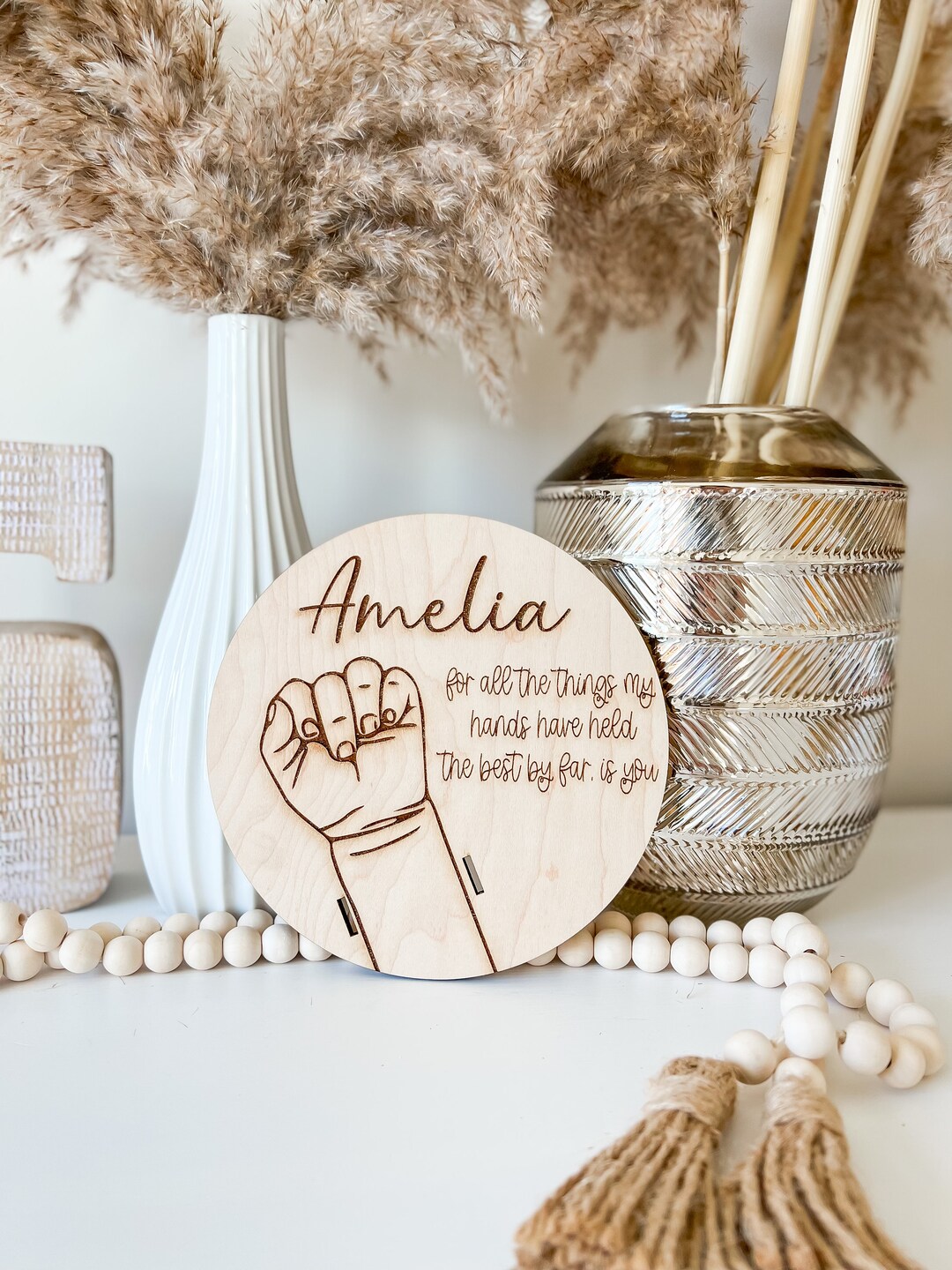 Hospital Band Sign, Keepsake Sign, Newborn Hospital Band, Newborn Wrist ...