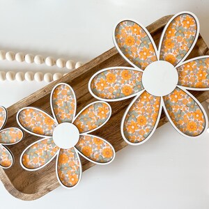 Boho Daisies, Daisy Flowers, Wall Flowers, Daisy Wall Flower, Acrylic ...