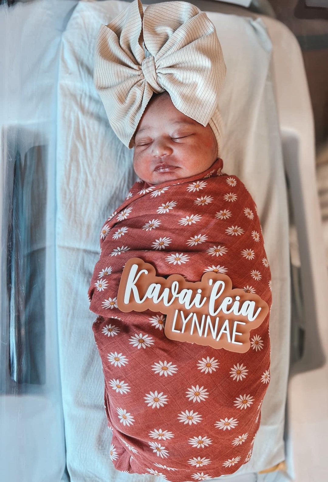 Newborn Name Plate, Name Announcement Sign, Hospital Photo Prop, Sign ...