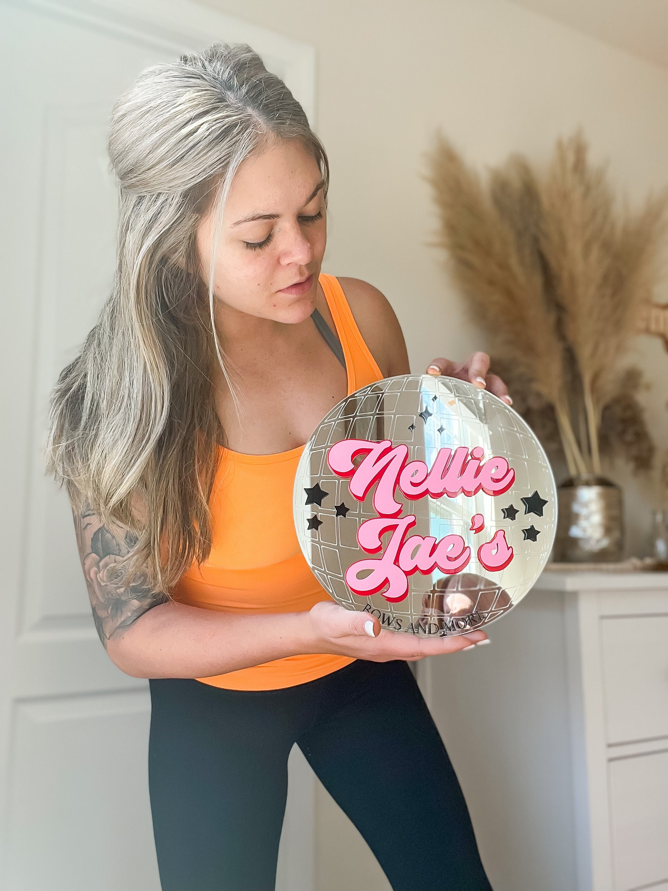 Disco Sign Retro Disco Sign Logo Sign Baby Sign Nursery - Etsy