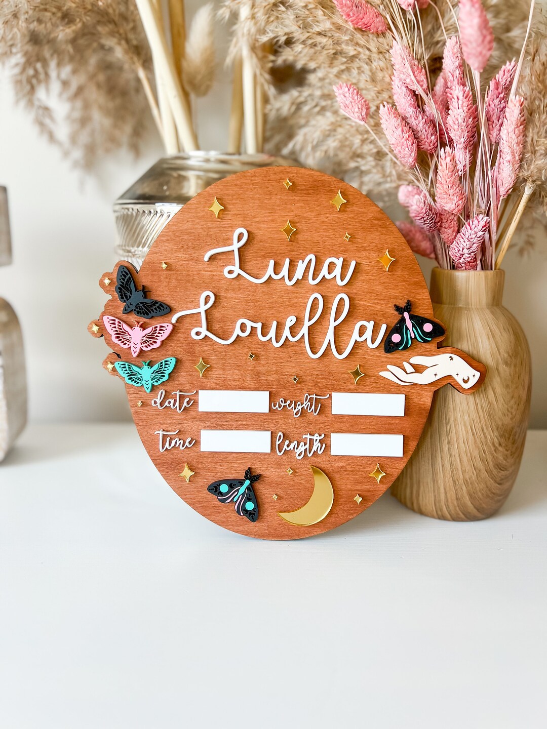 Majestic Birth Stat Sign, Gems, Moths, Moth Sign, Groovy, Earthy Birth ...