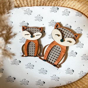 Rattan Fox, Finished Product Rattan Fox, Nursery Decor, Boho Nursery ...