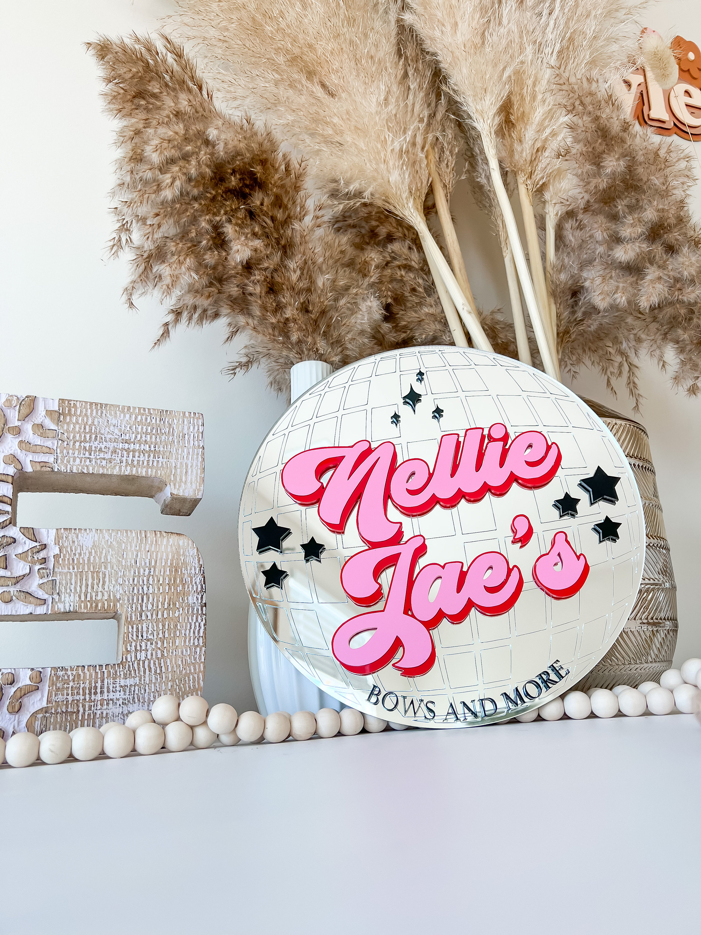 Disco Sign Retro Disco Sign Logo Sign Baby Sign Nursery - Etsy