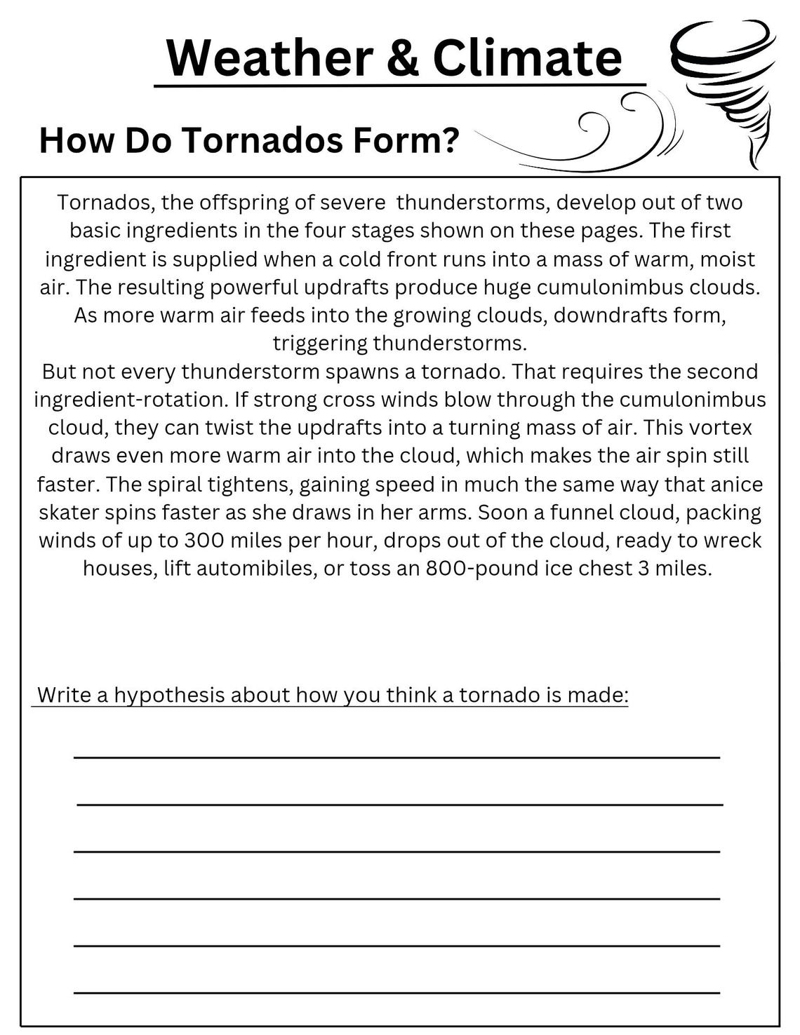 Science Lesson: Weather and Climate (bundle #2/2) - Etsy