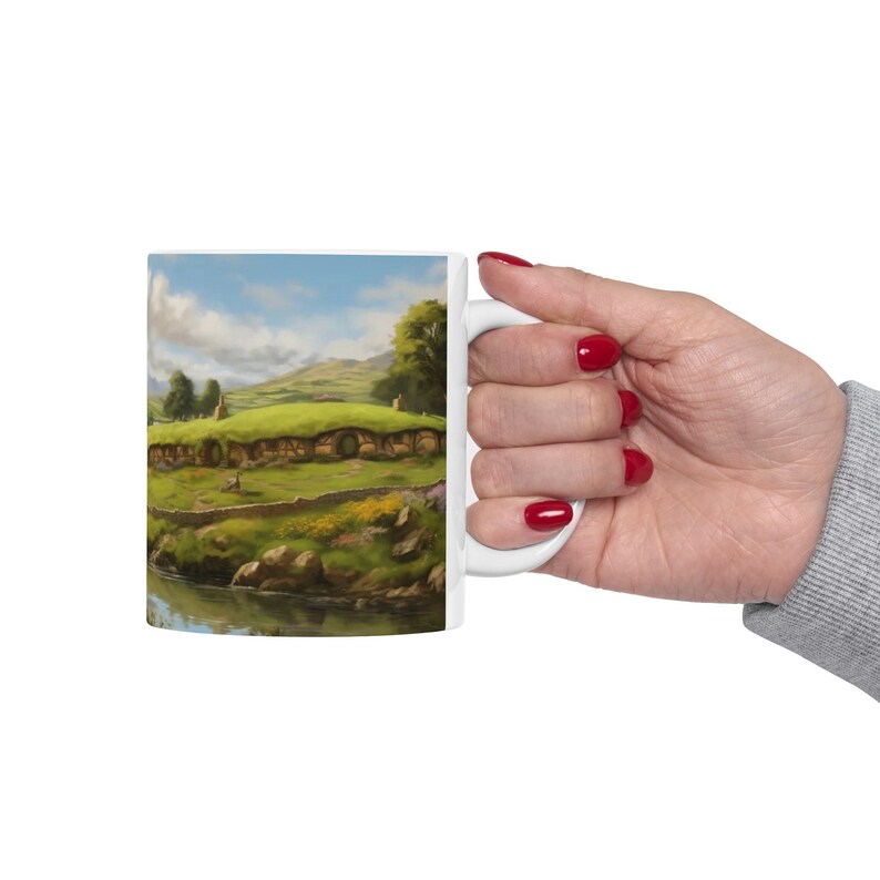 Hobbitcore Mug, Hobbiton Mug, the Hobbit, Hobbiton, Hobbit, Hobbitcore ...