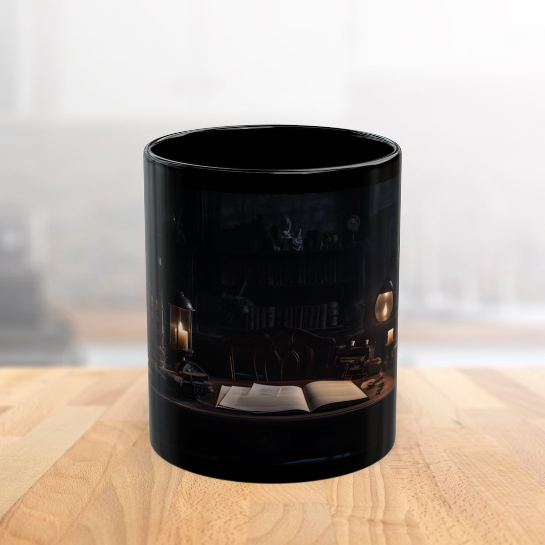 Dark Goth Mug, Whimsigoth Mug, Dark Academia Mug, Goth Mug, Goblincore ...