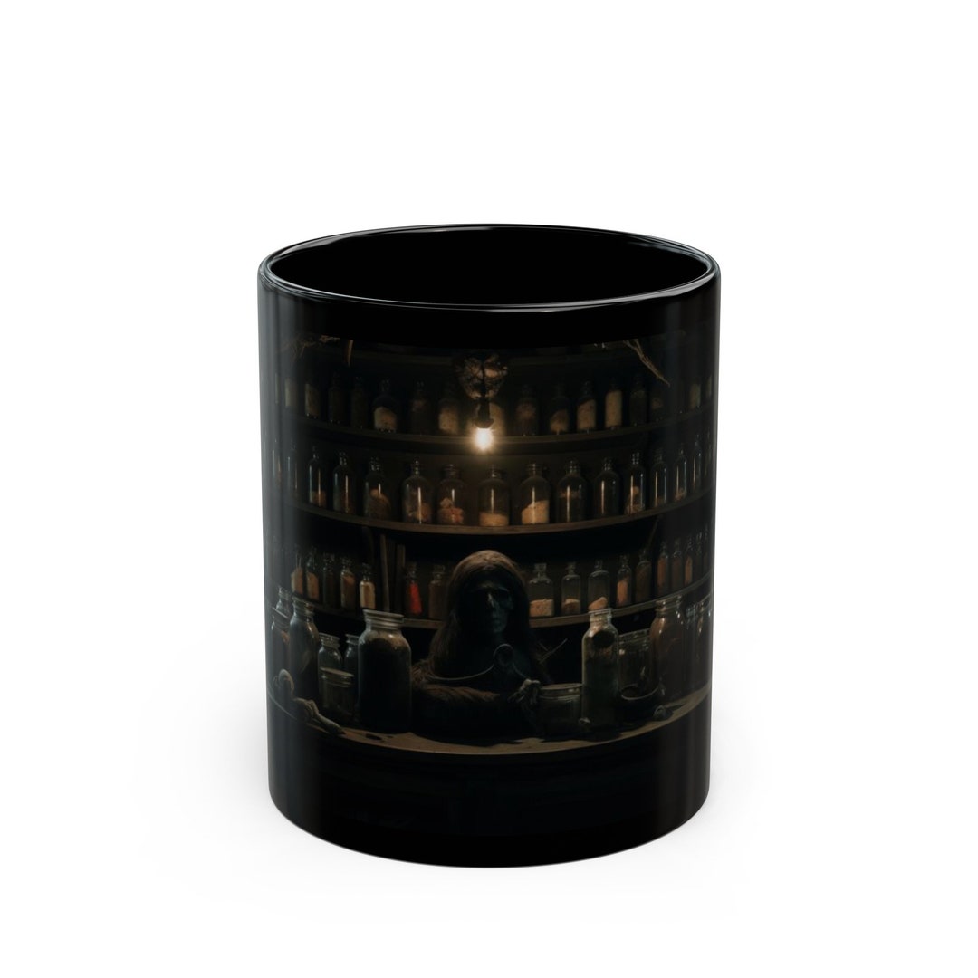 Dark Goth Mug, Whimsigoth Mug, Dark Academia Mug, Goth Mug, Goblincore ...