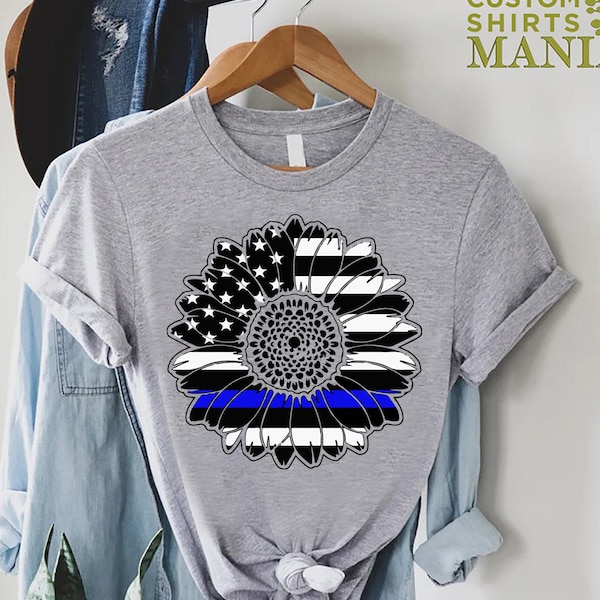 Blue Line Shirts - Etsy