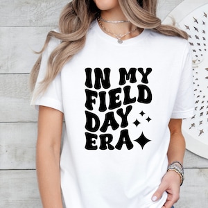 In My Field Day Era Shirt, Funny Field Day Shirt for Teachers, Retro ...