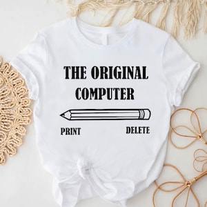 Computer Teacher T-shirt, Technology Teacher Shirt, Computer Engineer ...