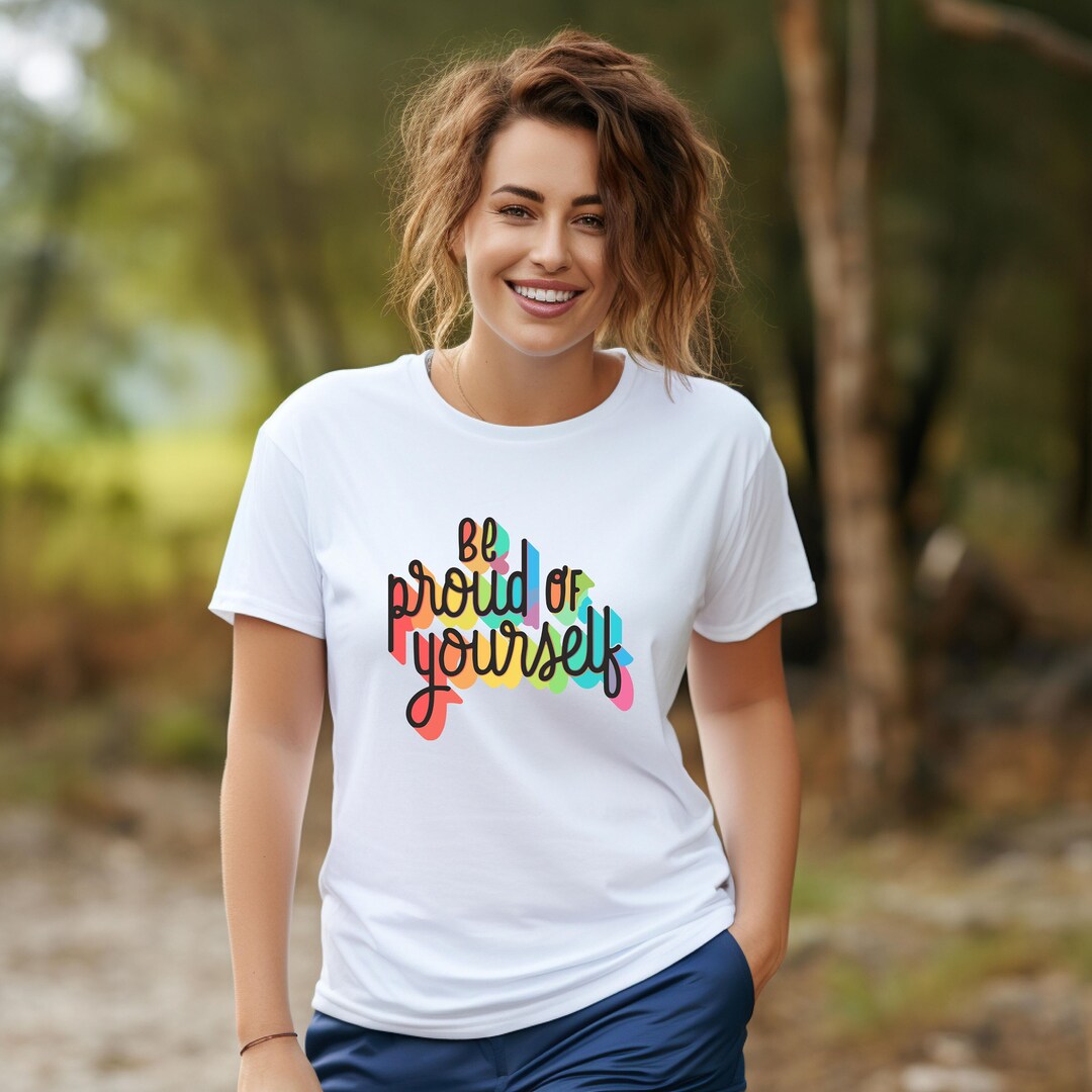 Proud Gay Shirt,be Proud of Yourself Shirt,be Yourself LGBTQ Shirt ...