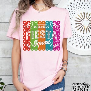 Fiesta Squad Shirt, Fiesta Banner Shirt,fiesta San Antonio Texas Shirt ...