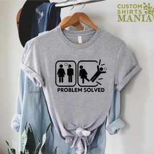 Problem Solved Shirt, Newly Divorced Shirt, Funny Divorce Shirt ...