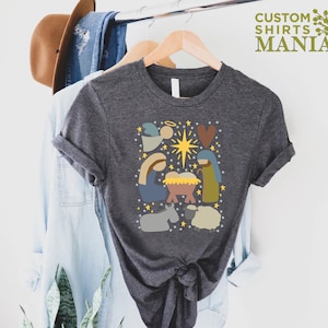 Christmas Nativity Scene Shirt,true Story Nativity Shirt,christian ...